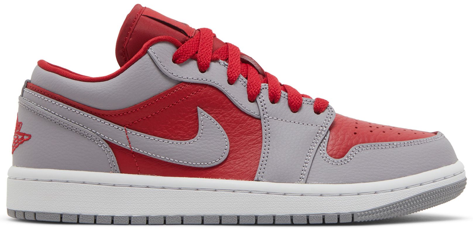 Buy Wmns Air Jordan 1 Low SE 'Split - Gym Red Cement Grey' - DR0502 600 ...