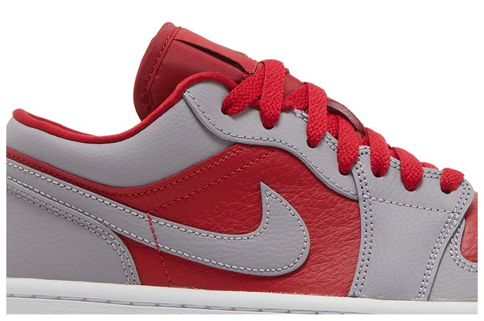 Buy Wmns Air Jordan 1 Low SE 'Split - Gym Red Cement Grey' - DR0502 600 ...