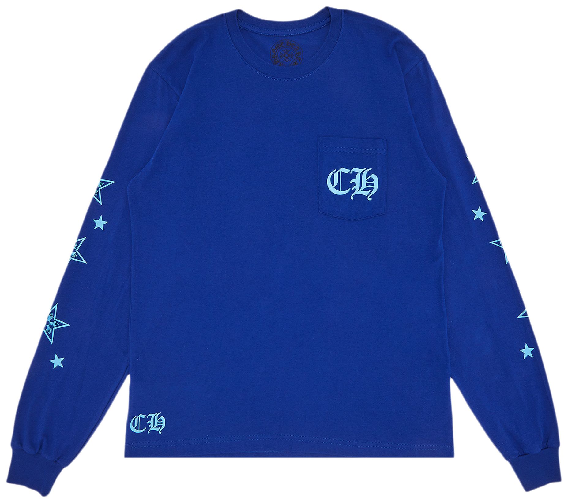 Buy Chrome Hearts Star Long-Sleeve Shirt 'Blue' - 1383 1SS220104SLS ...