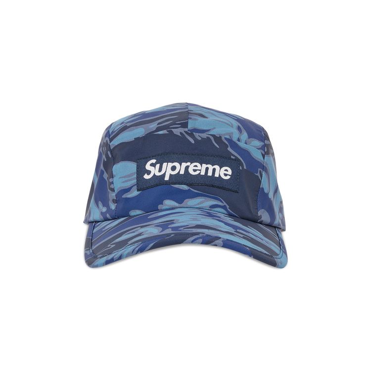 Buy Supreme Tiger Camo Reflective Camp Cap 'Blue' - FW22H79 BLUE | GOAT