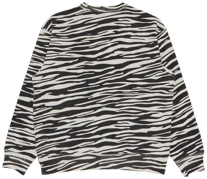 Buy Supreme Box Logo Crewneck 'Zebra' - FW22SW65 ZEBRA | GOAT