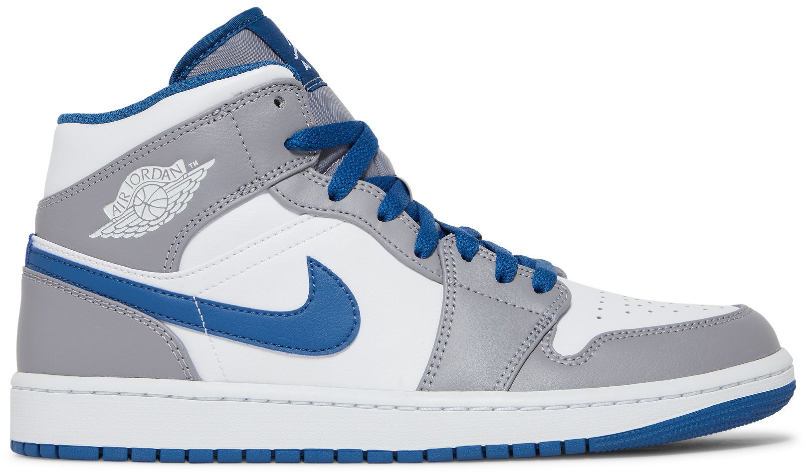 Buy Air Jordan 1 Mid 'Cement True Blue' - DQ8426 014 | GOAT