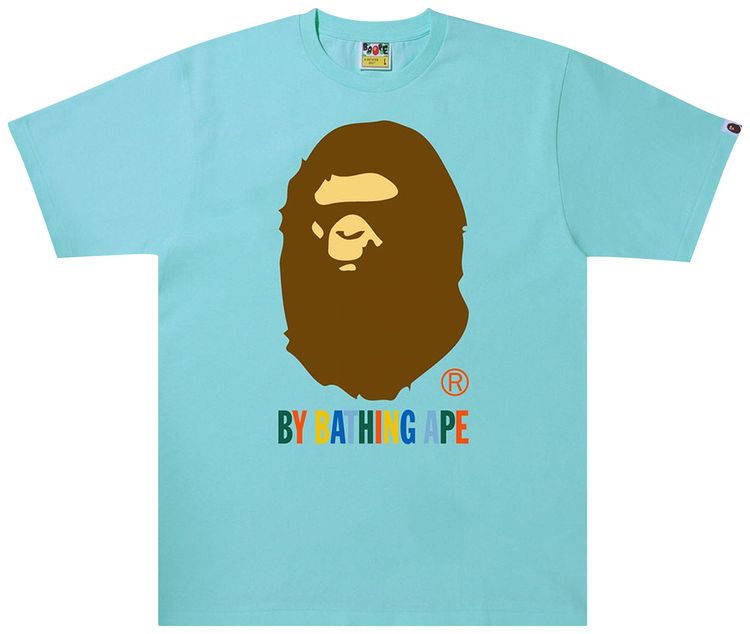 Buy BAPE Colors By Bathing Ape Tee 'Sax' - 1I30 110 024 SAX | GOAT
