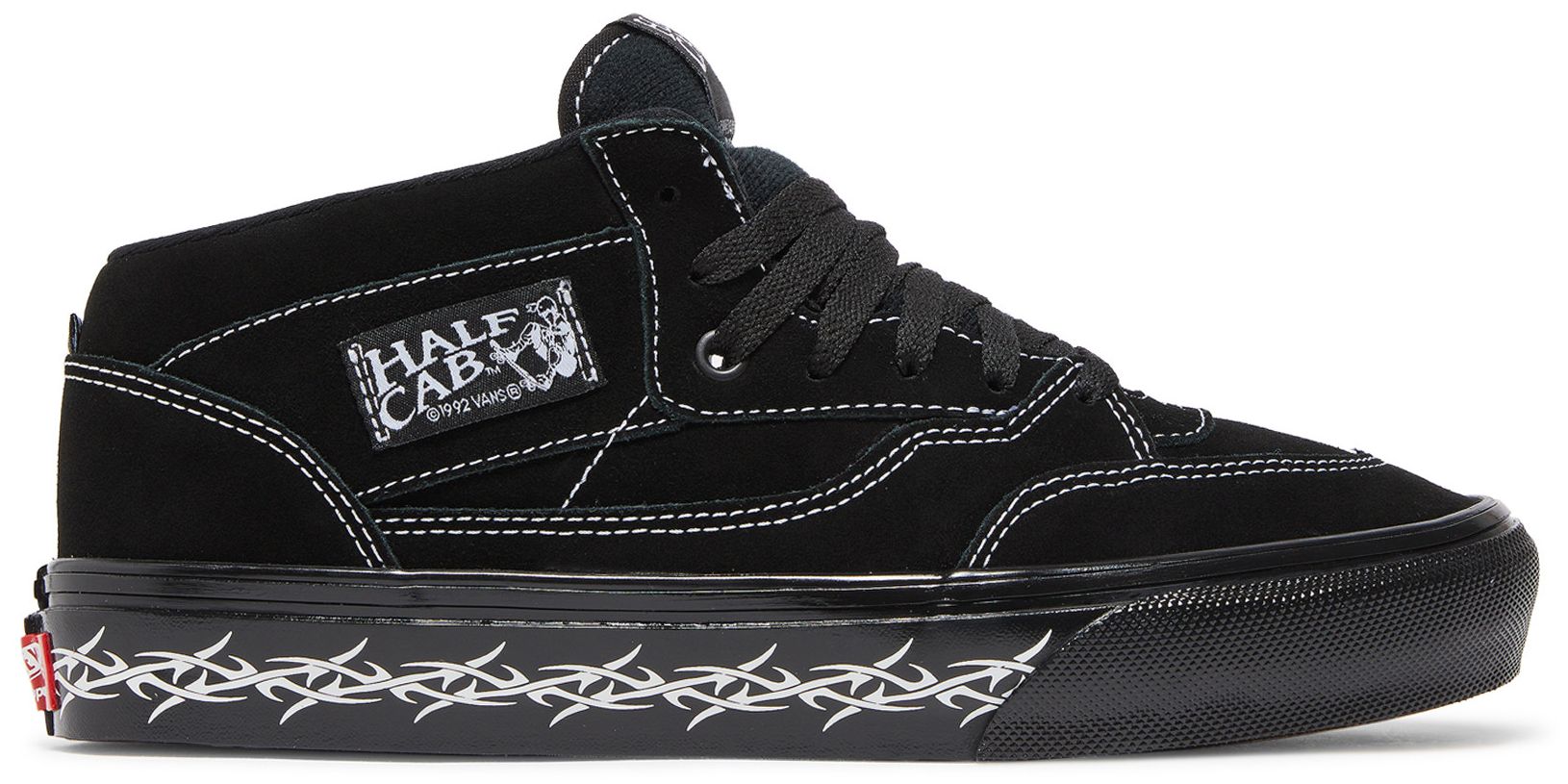 Buy Supreme x Vans Half Cab 'Barbed Wire - Black' - VN0A5KRWBLK | GOAT
