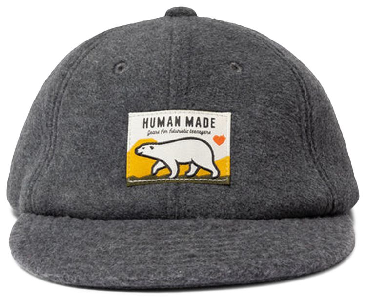 Buy Human Made Fleece Cap 'Grey' - HM24GD029 GRAY | GOAT