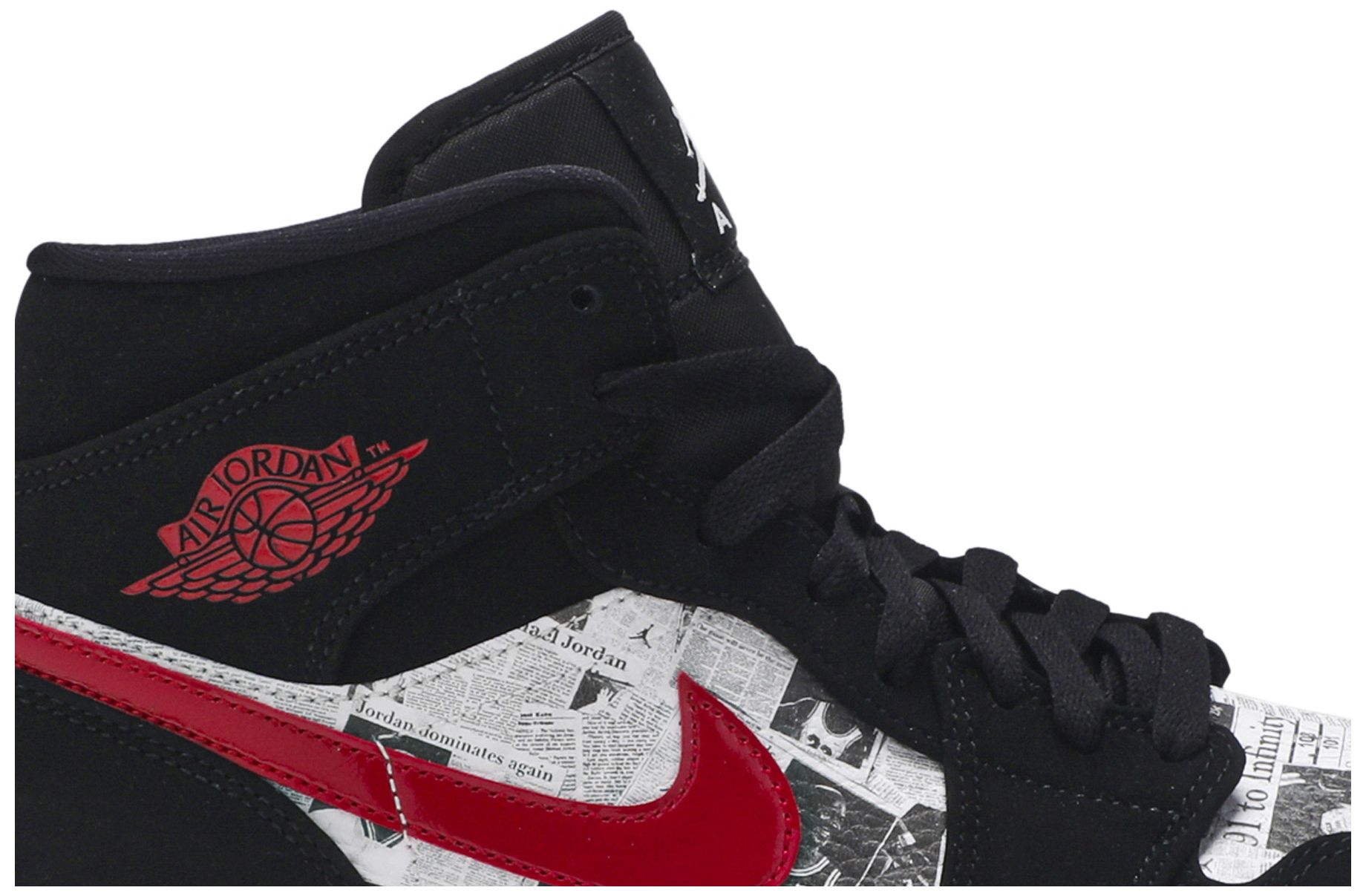 Buy Air Jordan 1 Mid SE 'Newspaper Air Times' - 852542 061 | GOAT