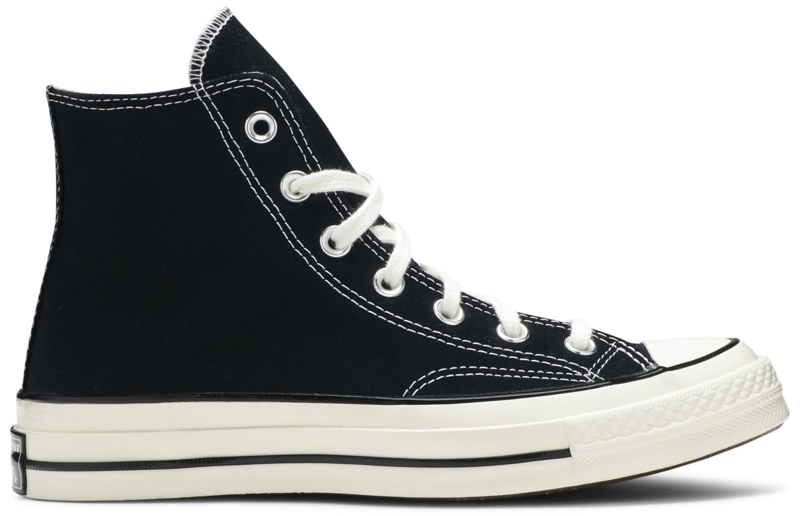 Buy Converse Chuck 70 Vintage Canvas High 'Black' - 162050C | GOAT