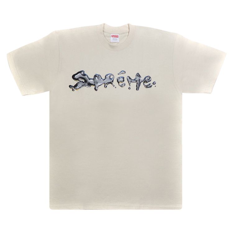 Buy Supreme Liquid Tee 'Natural' - FW18T18 NATURAL | GOAT