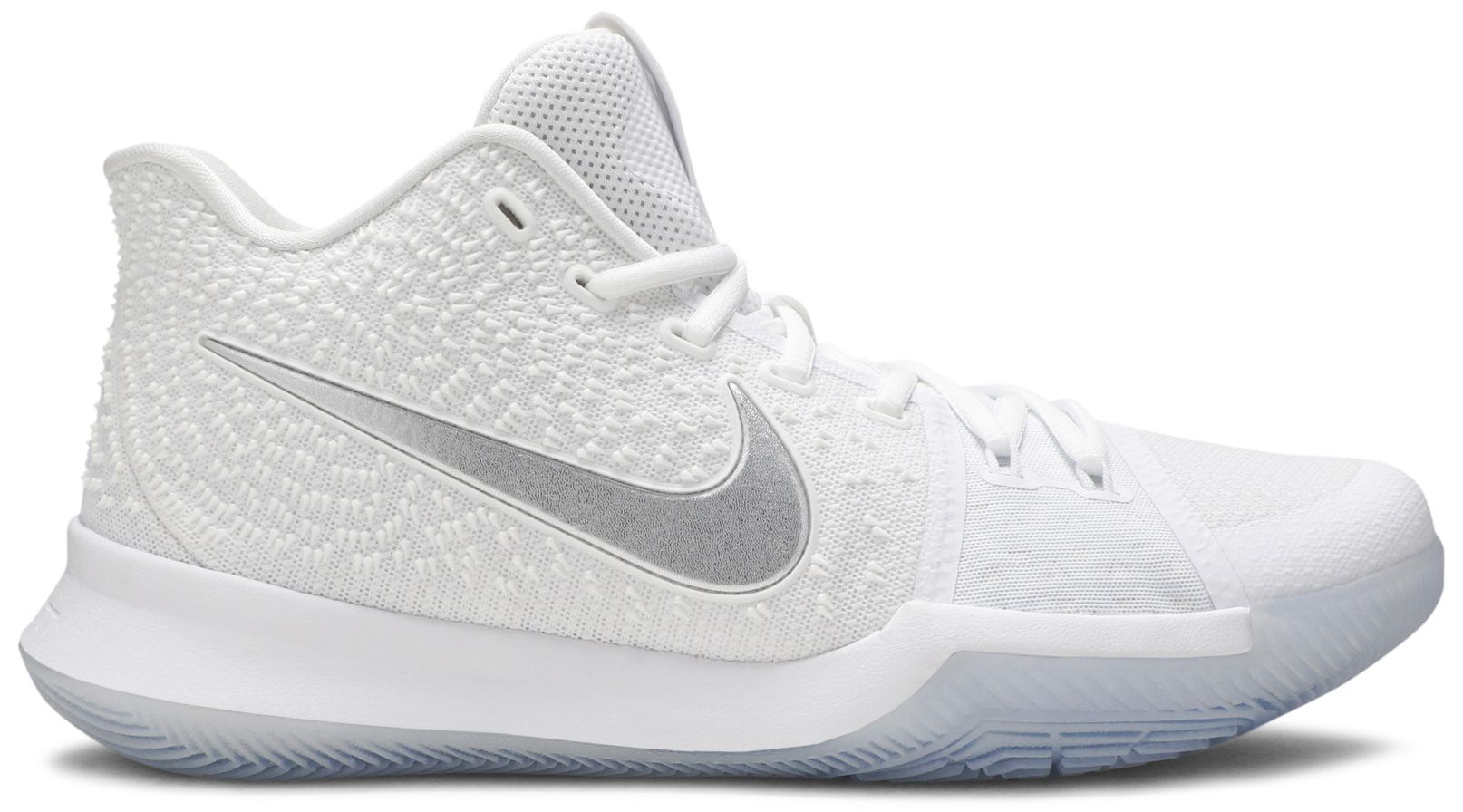 Buy Nike Kyrie 3 'White Chrome' - 852395 103 | GOAT