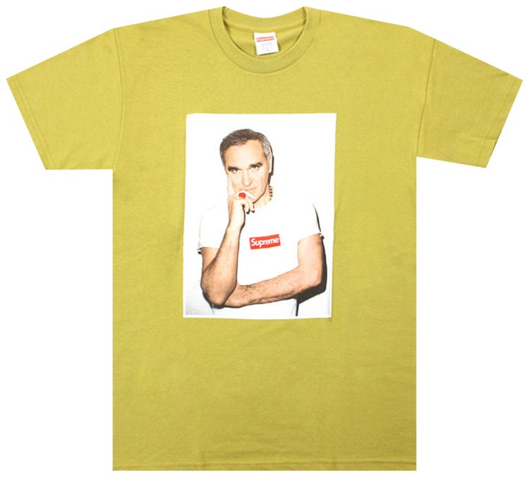 Buy Supreme Morrissey Tee 'Dark Gold' - SS16T29 DARK GOLD | GOAT