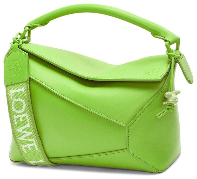Buy Loewe Puzzle Edge Monochrome Small 'Dragon Chant Green ...