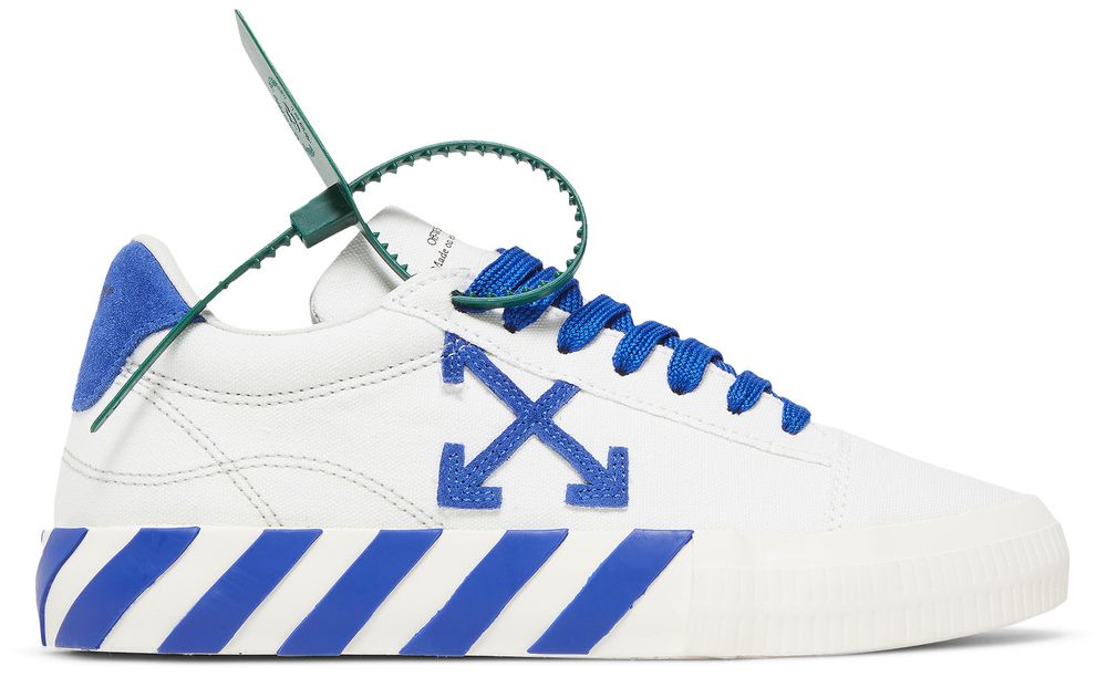 Buy Off-White Wmns Vulc Sneaker 'White Blue' - OWIA178S22FAB001 0145 | GOAT