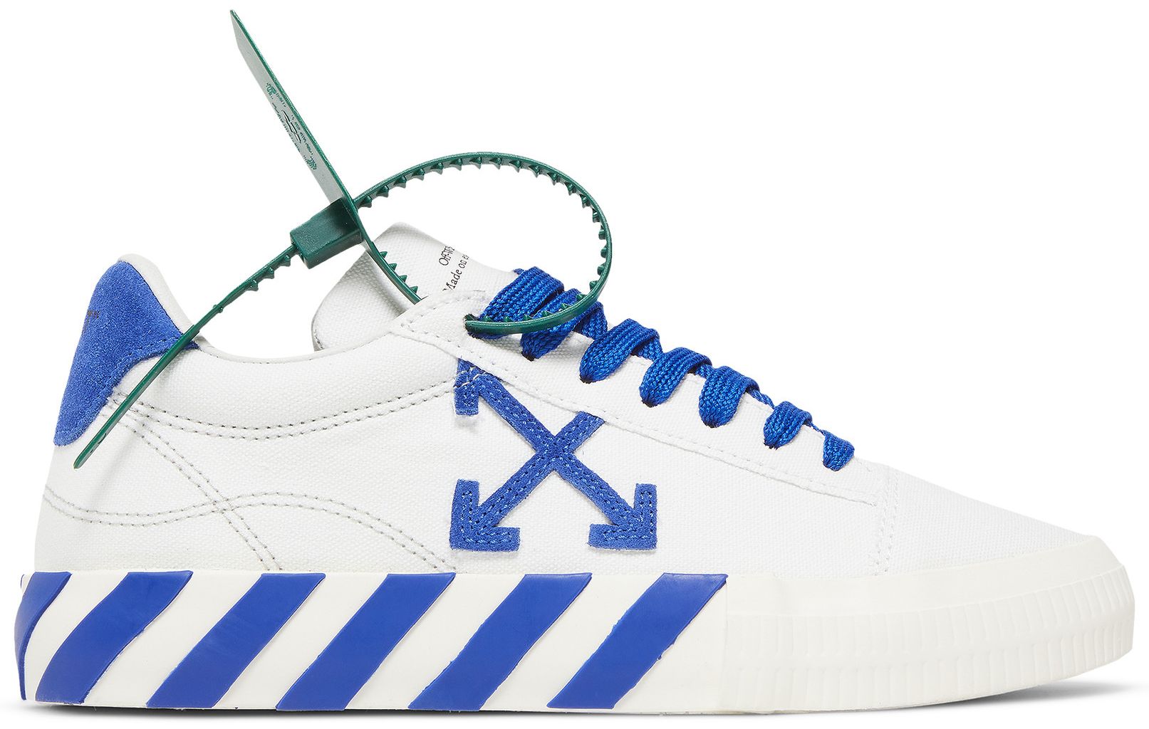 Buy Off-White Wmns Vulc Sneaker 'White Blue' - OWIA178S22FAB001 0145 | GOAT