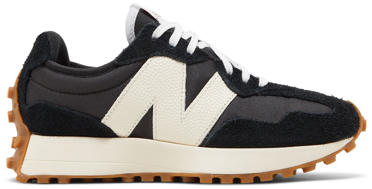 Buy New Balance Wmns 327 'Black White Gum' - WS327BL | GOAT