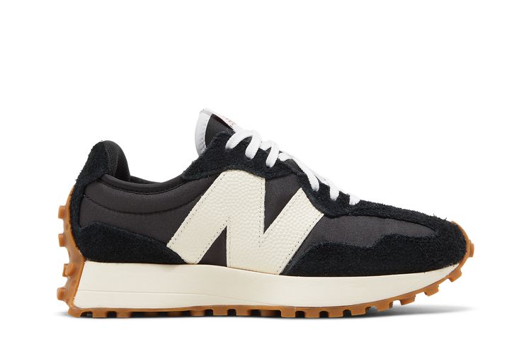 Buy New Balance Wmns 327 'Black White Gum' - WS327BL | GOAT