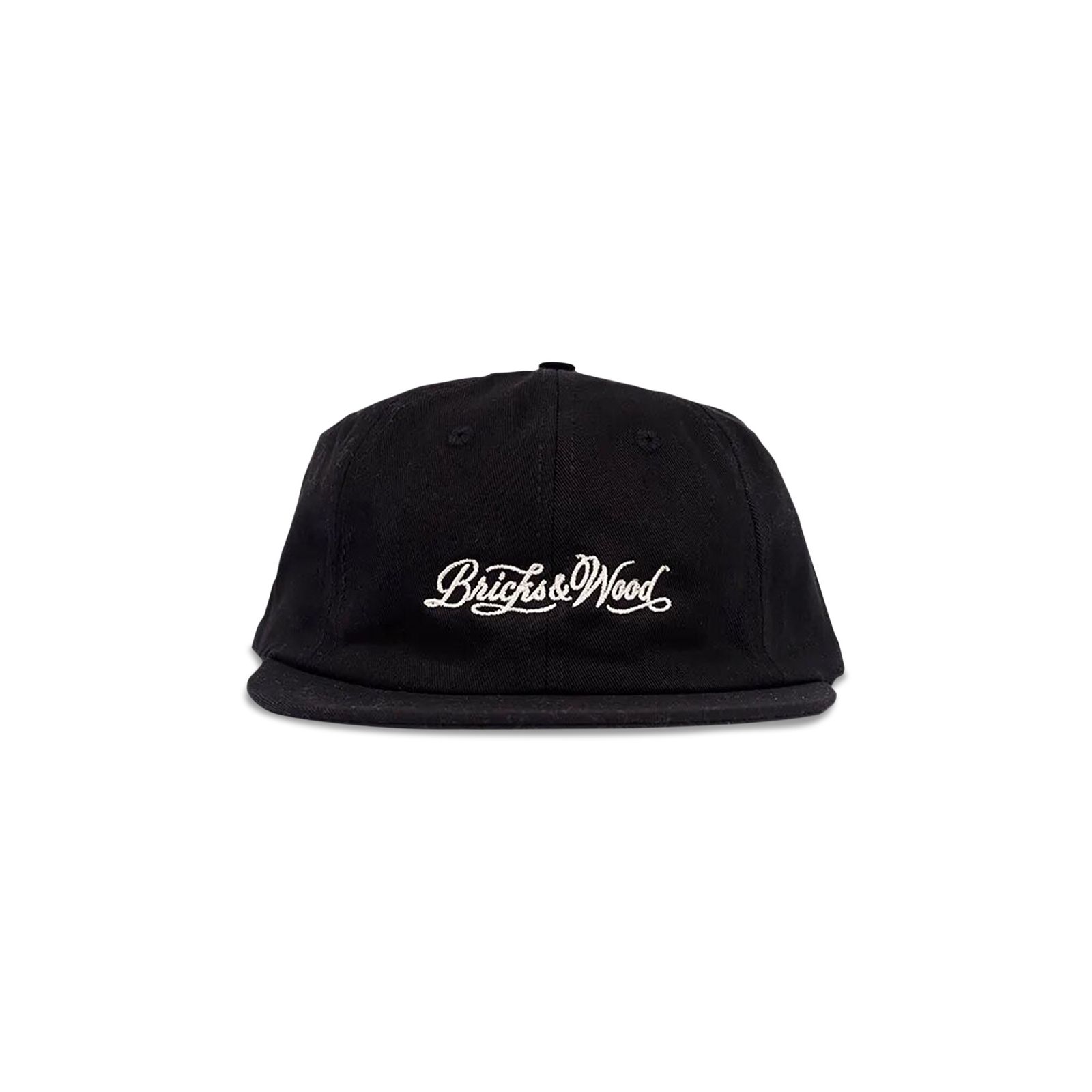 Buy Bricks & Wood Script Logo Cap 'Black' - SCRIPT LOGOCAP BLAC | GOAT