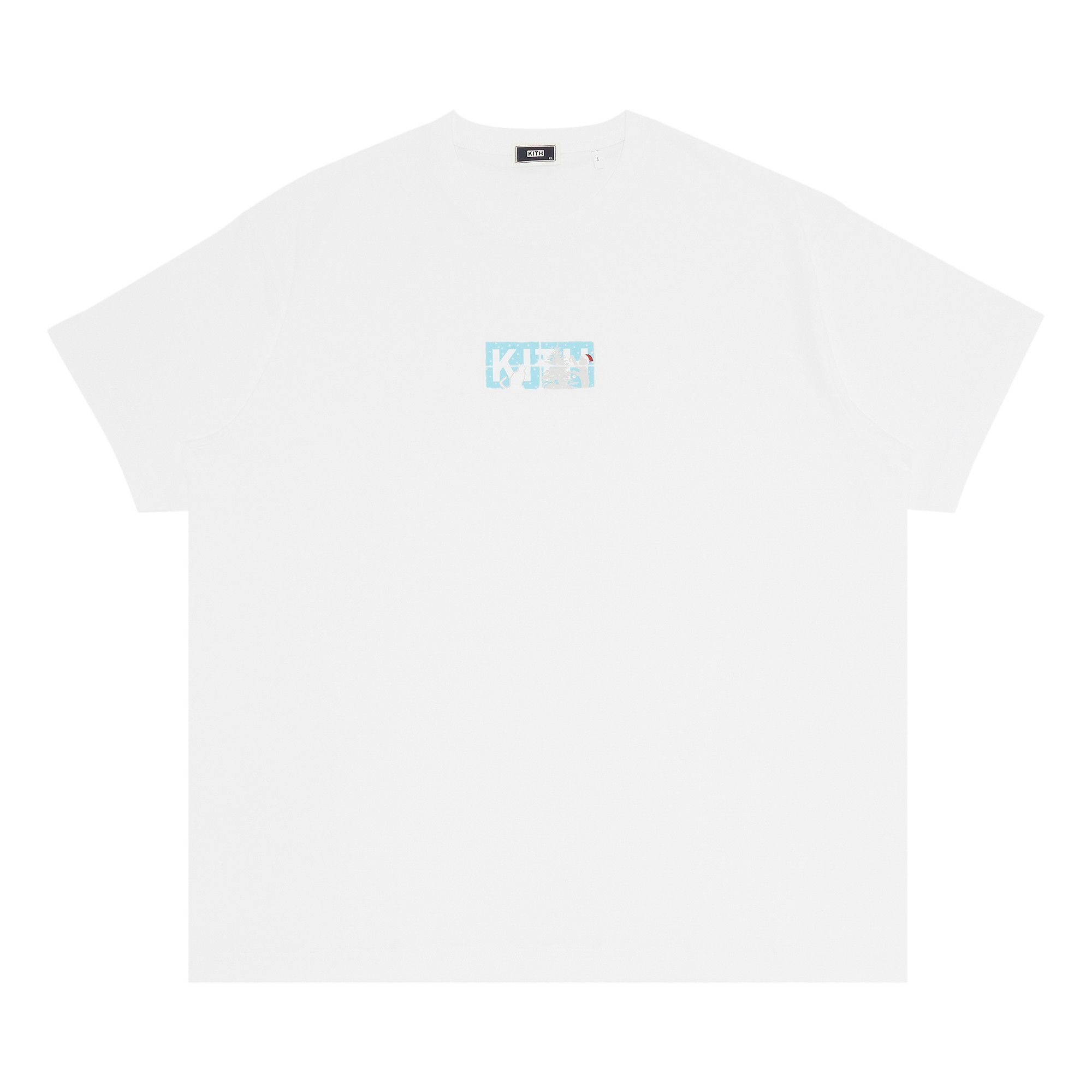 Buy Kith Kithmas Scenic Logo Tee 'White' - KHM030844 101 | GOAT