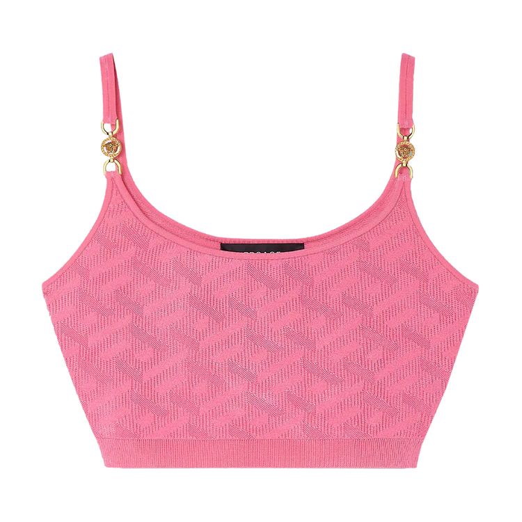 Buy Versace Knit Tank Top 'Pink Paradise' - 1008789 1A05236 1PK40 | GOAT