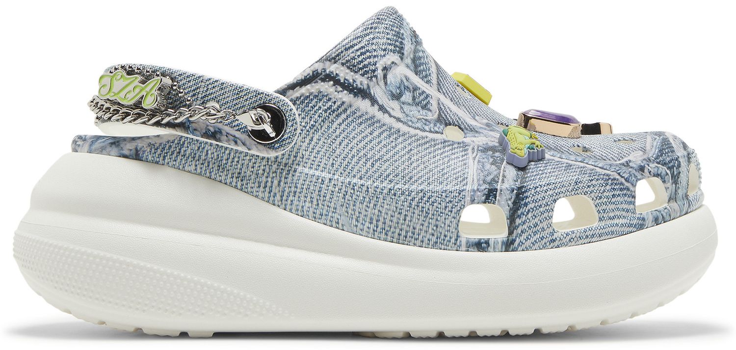 Buy Crocs SZA x Wmns Classic Crush Clog 'Denim' - 208335 90H | GOAT