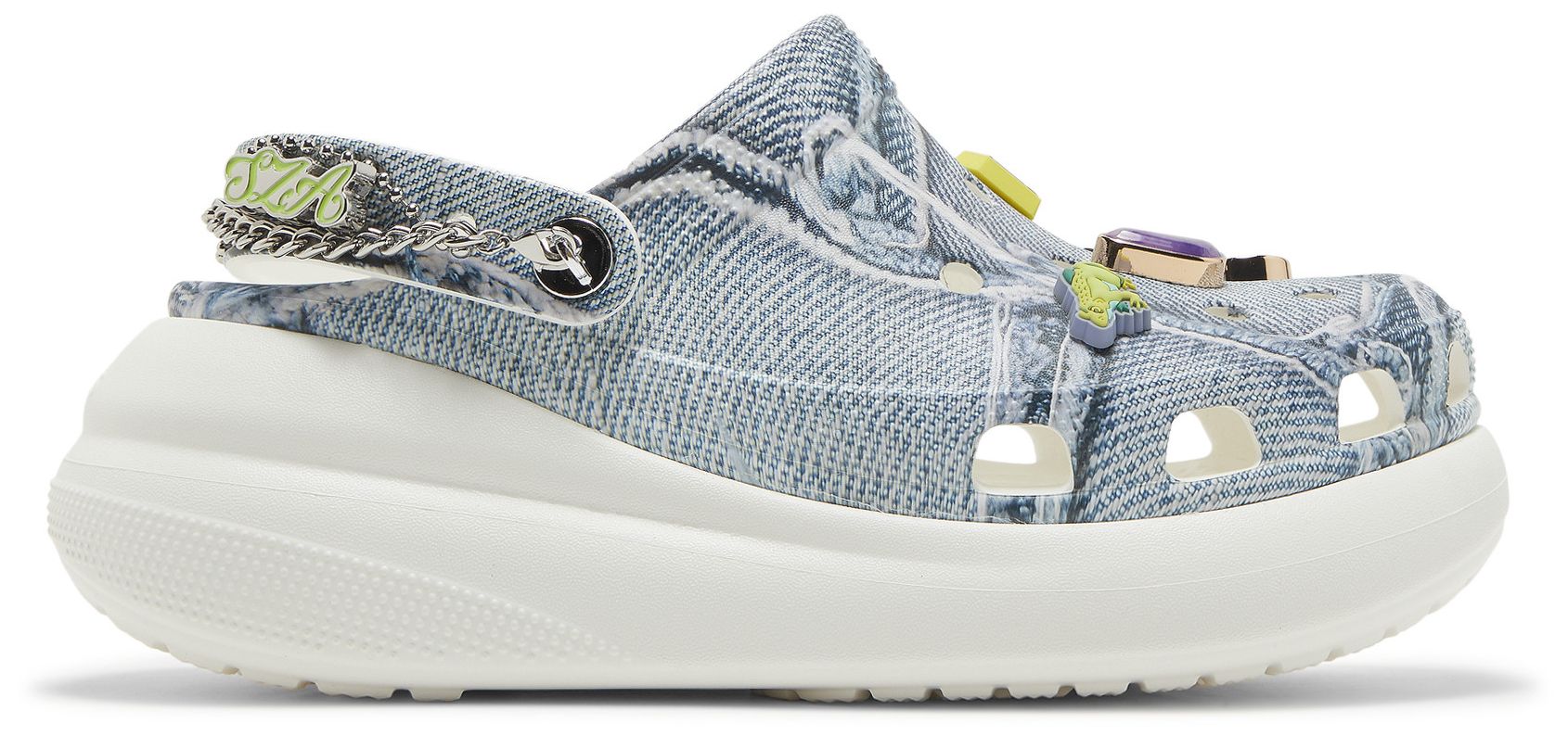 Buy Crocs SZA x Wmns Classic Crush Clog 'Denim' - 208335 90H | GOAT