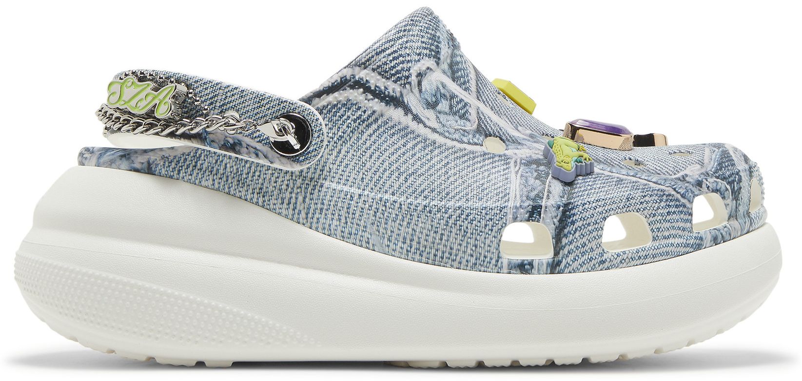 Buy Crocs SZA x Wmns Classic Crush Clog 'Denim' - 208335 90H | GOAT