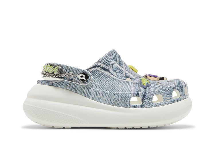 Buy SZA x Crocs Wmns Classic Crush Clog 'Denim' - 208335 90H | GOAT