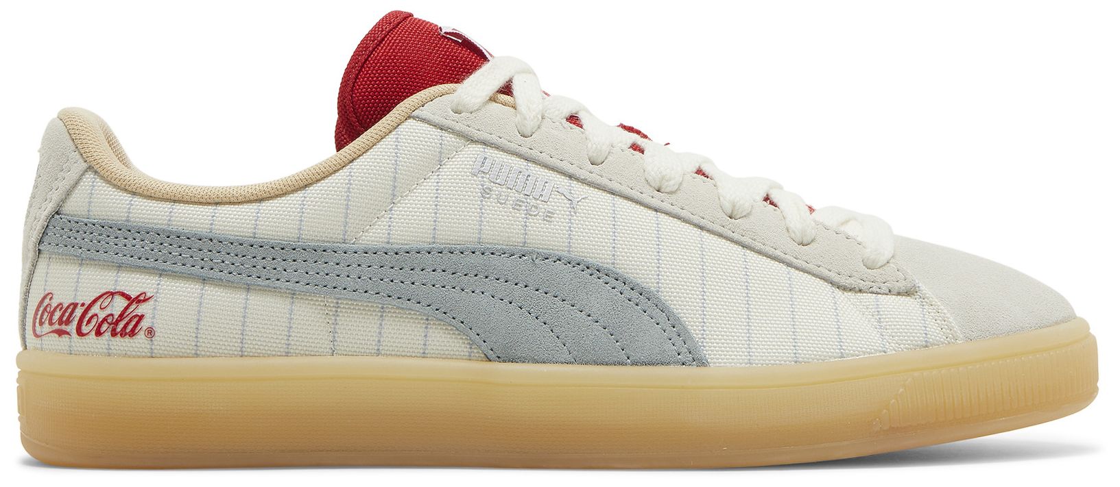Buy Puma Coca-Cola x Suede 'Slate Pinstripes' - 387049 01 | GOAT