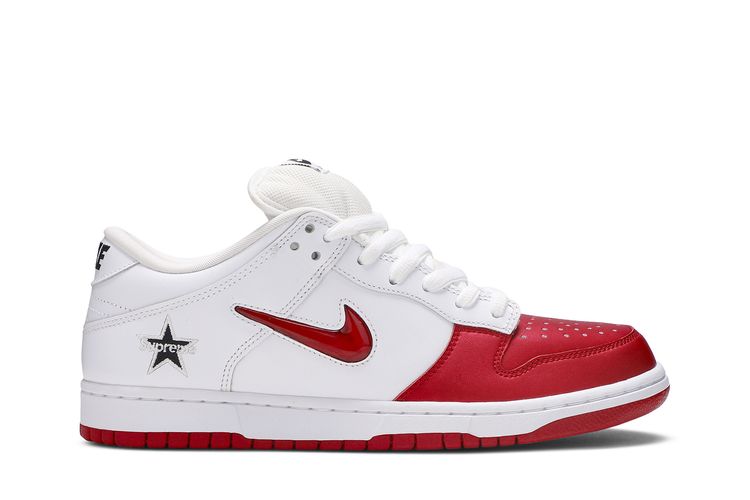 Buy Supreme x Nike Dunk SB Low 'Varsity Red' - CK3480 600 | GOAT