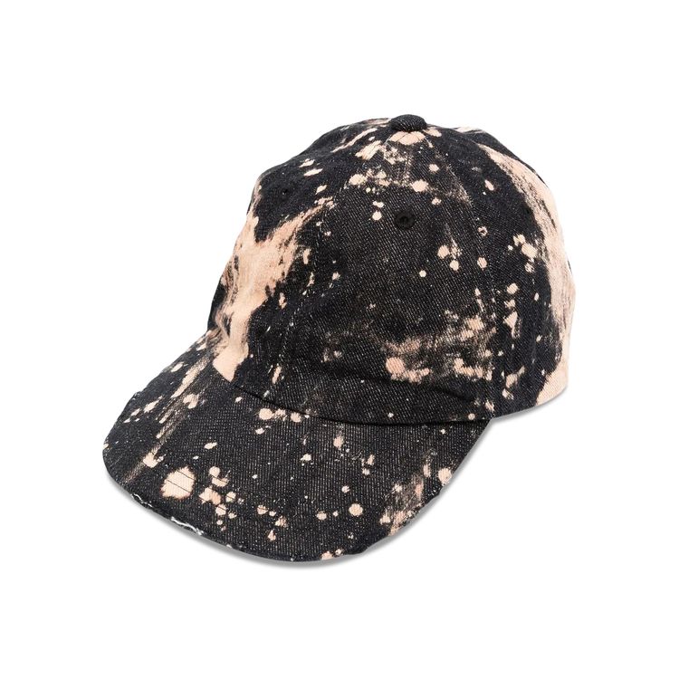 Buy Song for the Mute Bleached Denim Cap 'Black' - 222 CAP004 BLCHBLK ...
