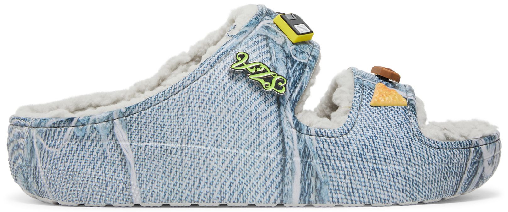 Buy SZA x Crocs Classic Cozzzy Sandal 'Denim' - 208327 90H | GOAT