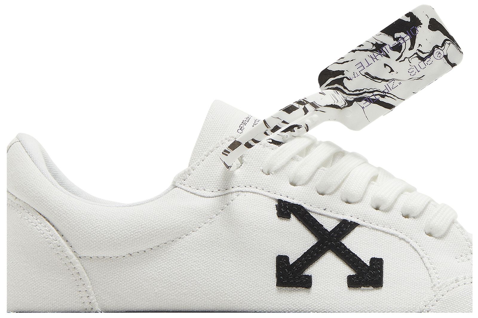 Buy Off-White Vulc Sneaker 'White Black' - OMIA085F21FAB002 0110 | GOAT