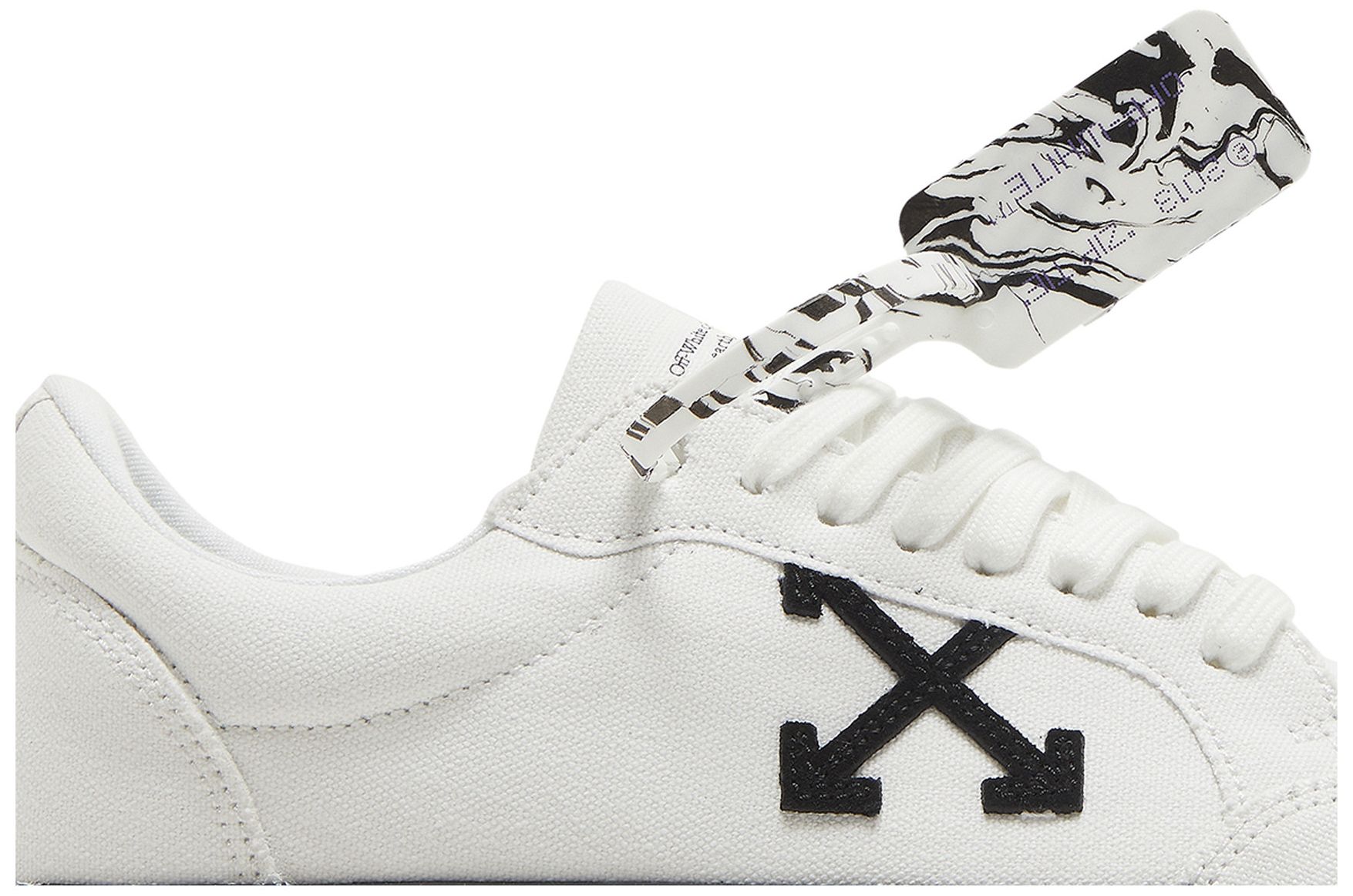 Buy Off-White Vulc Sneaker 'White Black' - OMIA085F21FAB002 0110 | GOAT
