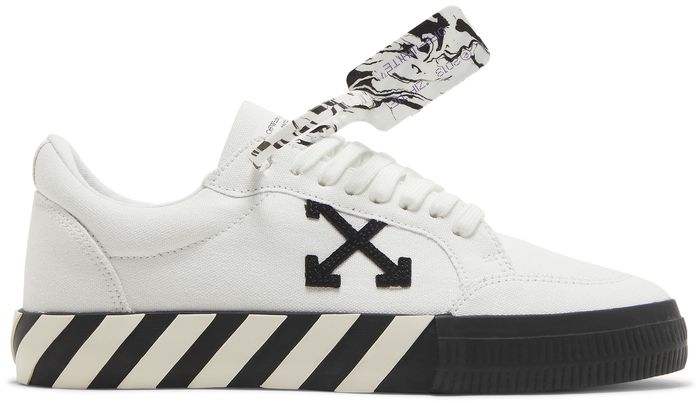 Buy Off-White Vulc Sneaker 'White Black' - OMIA085F21FAB002 0110 | GOAT