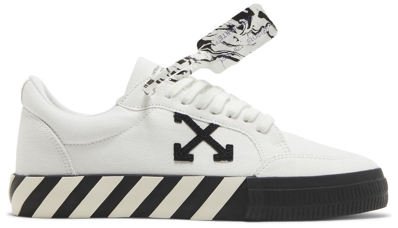 Buy Off-White Vulc Sneaker 'White Black' - OMIA085F21FAB002 0110 | GOAT