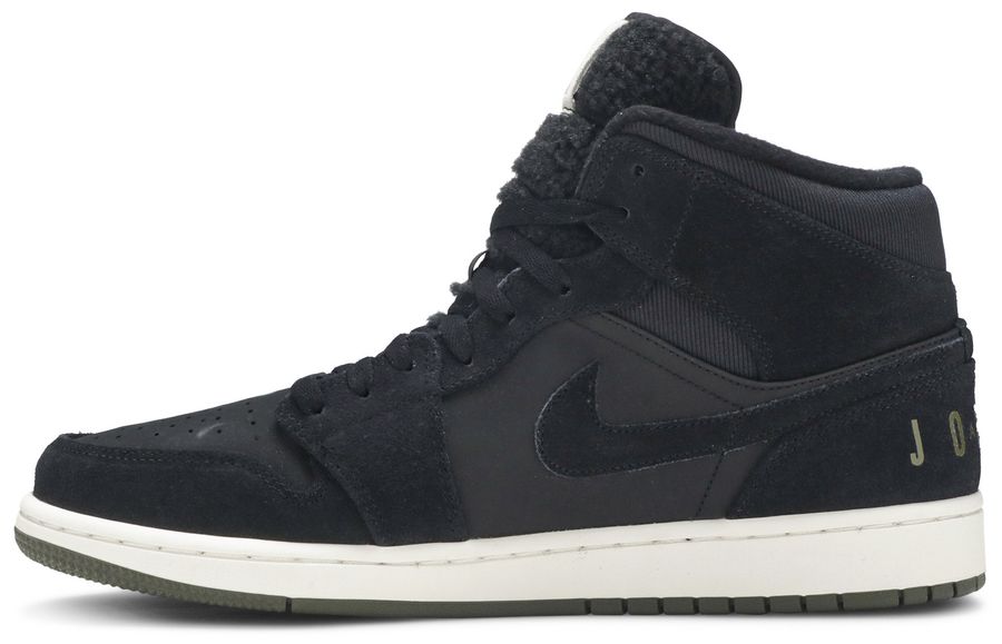 Buy Air Jordan 1 Retro Mid 'Black' - BQ6579 001 | GOAT