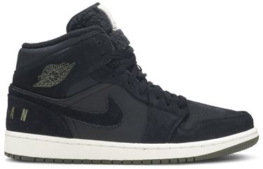 Buy Air Jordan 1 Retro Mid 'Black' - BQ6579 001 | GOAT