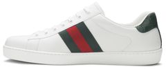 Buy Gucci Ace Leather 'White' - 386750 A3830 9071 | GOAT