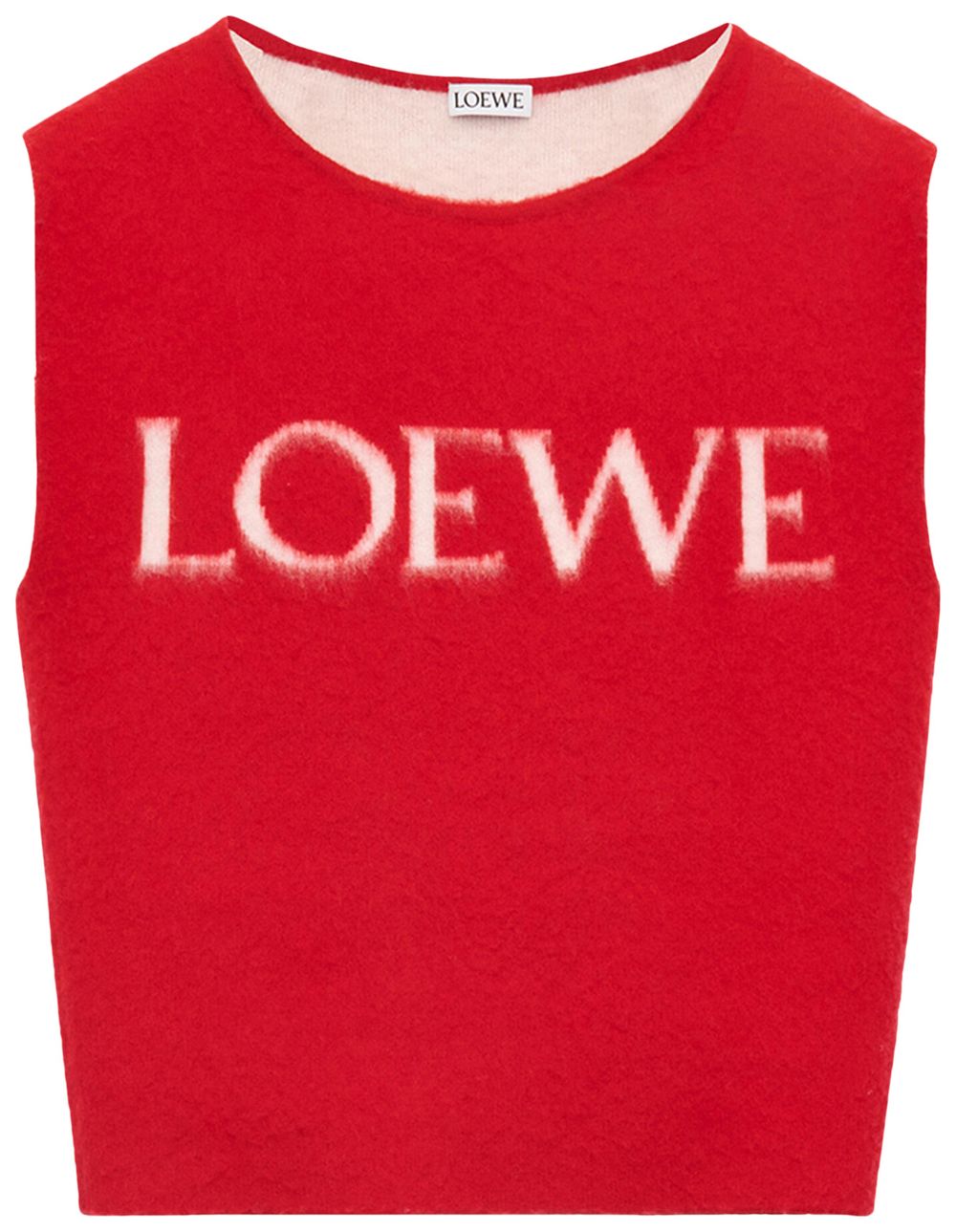 Buy Loewe Tank Top 'Red' - S359Y14KBY 7100 | GOAT