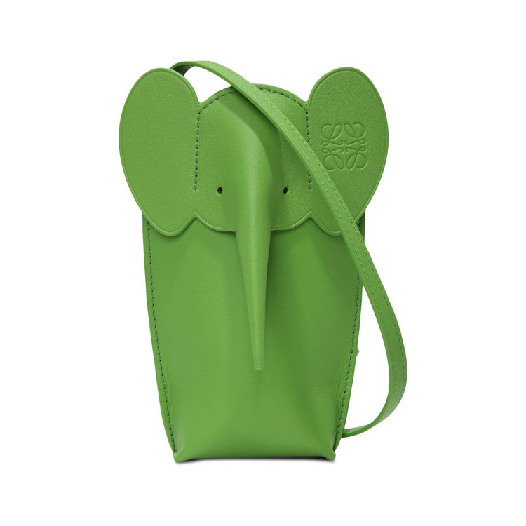 Buy Loewe Elephant Pocket 'Pea Green' - C623B02X04 8611 | GOAT