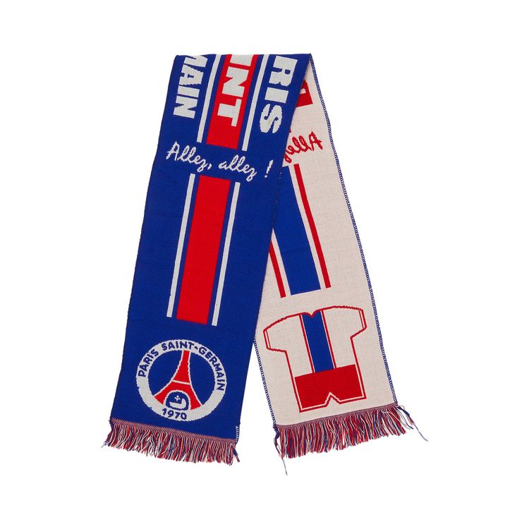 Buy Paris Saint-Germain Allez, Allez! Scarf 'Blue/Red' - 4692 ...