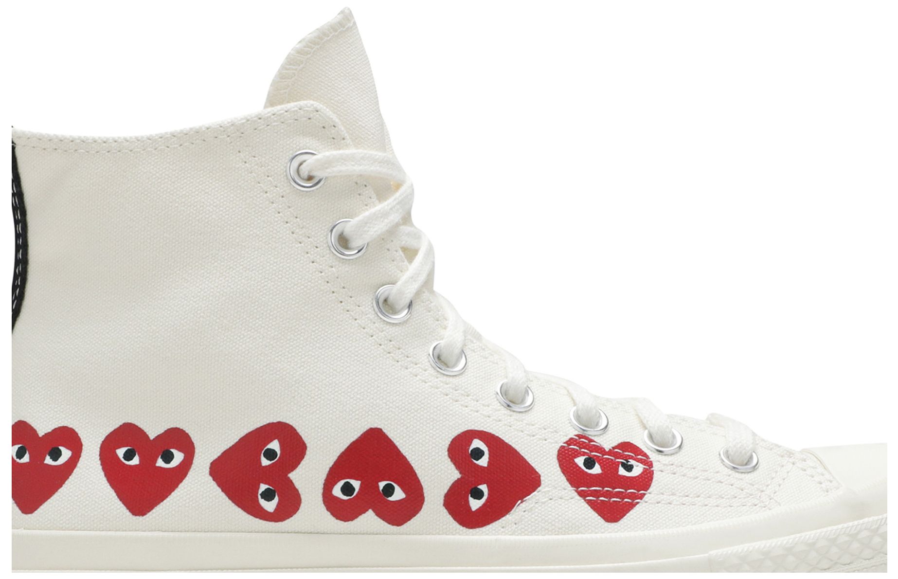 Buy Comme des Garçons Play x Converse Chuck 70 Hi Top 'Multi Heart ...