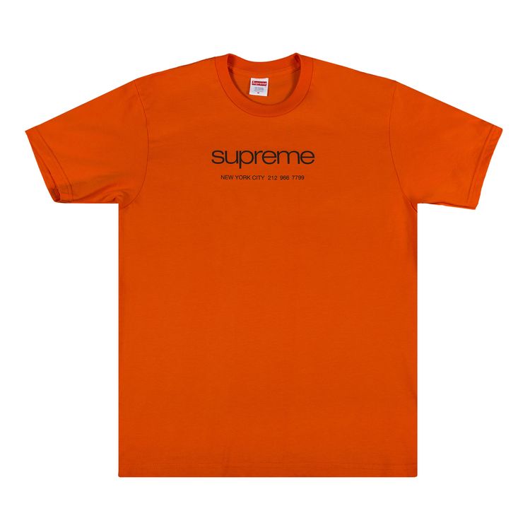 Buy Supreme Shop Tee 'Orange' - SS20T19 ORANGE | GOAT