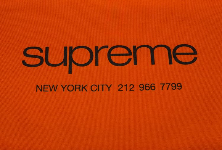 Buy Supreme Shop Tee 'Orange' - SS20T19 ORANGE | GOAT