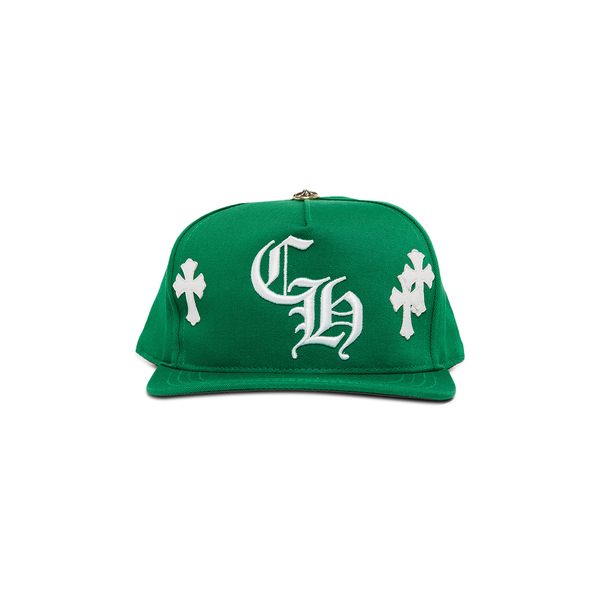 Buy Chrome Hearts Cross Patch Hat 'Green' - 1383 1FW220701CPH GREE | GOAT
