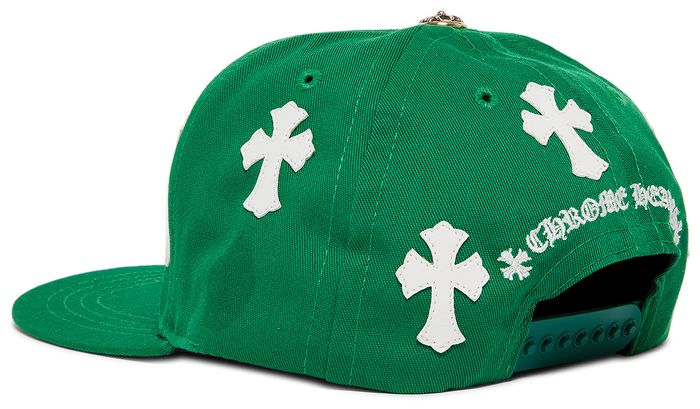 Buy Chrome Hearts Cross Patch Hat 'Green' - 1383 1FW220701CPH GREE | GOAT