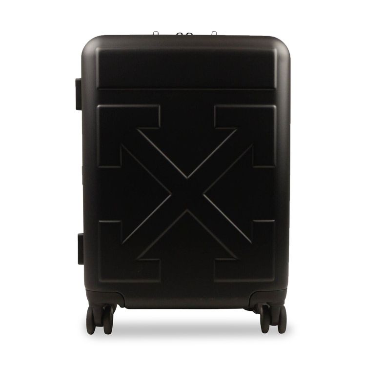 Buy Off-White Arrow Trolley Suitcase 'Black' - OMNG007F20MAT0011000 | GOAT