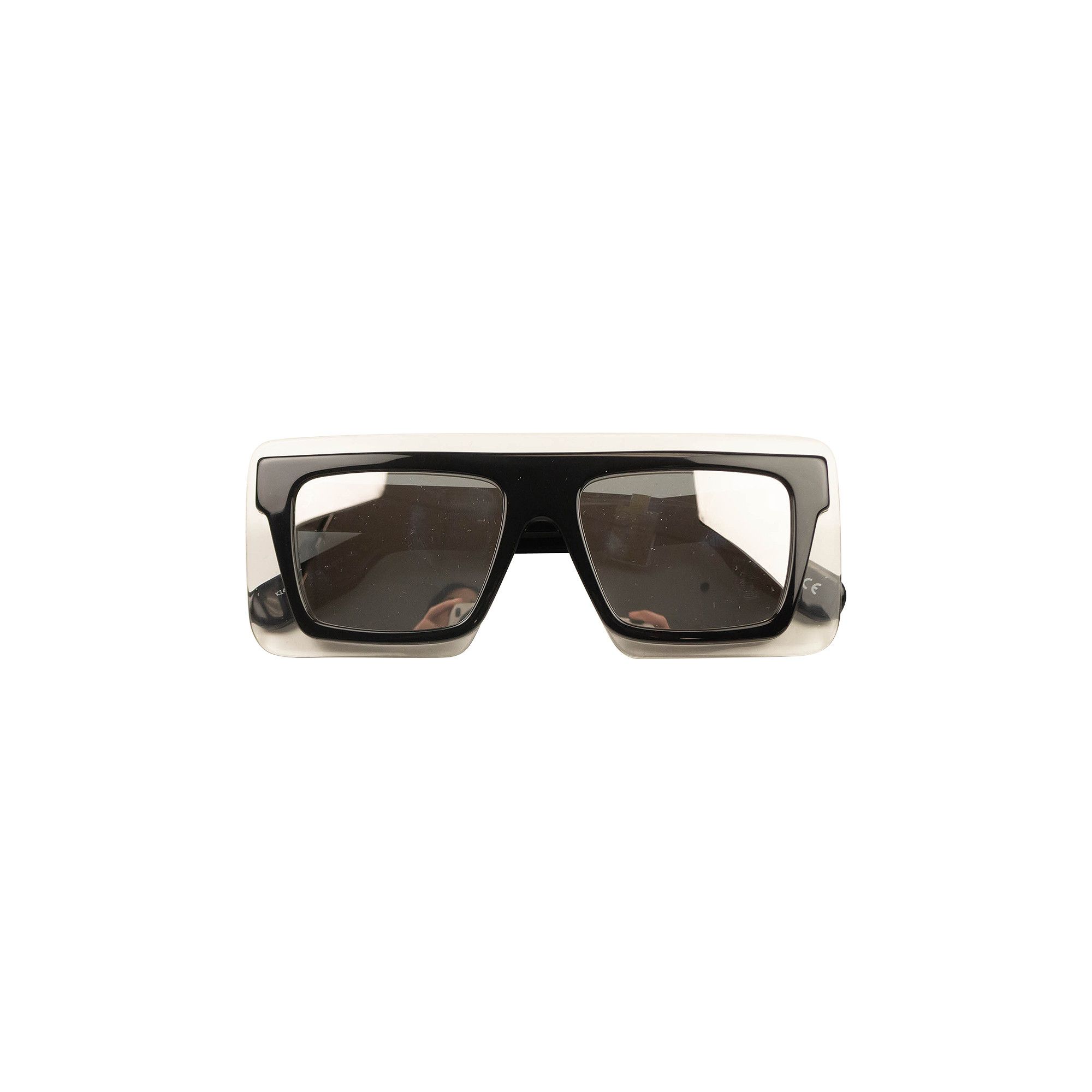 Buy Kenzo Translucent Mirror Acetate Sunglasses 'Black' - KZ40024I 01C | GOAT