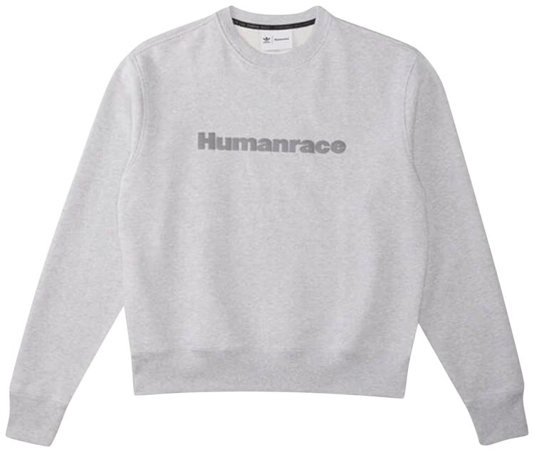 Buy adidas x Pharrell Williams Humanrace Basic Crewneck 'Light Grey' - HI5543 | GOAT
