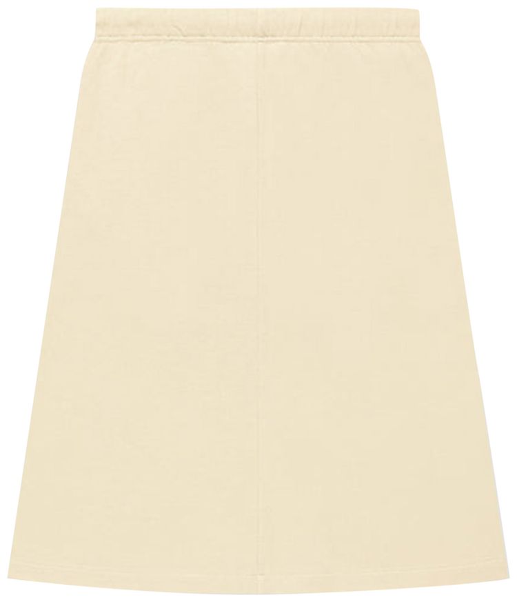 Buy Fear of God Essentials French Terry Long Skirt 'Egg Shell ...
