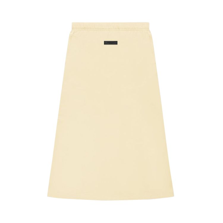 Buy Fear of God Essentials Jersey Long Skirt 'Egg Shell ...